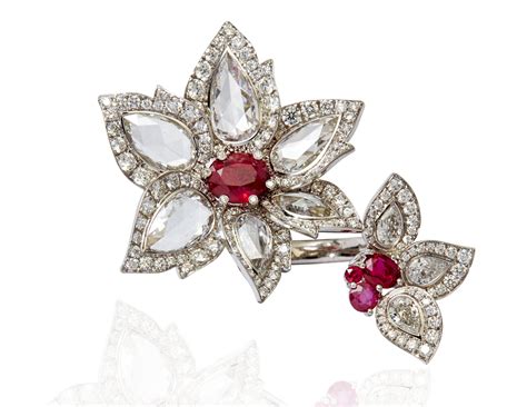 David Morris Palm Ruby And Diamond Ring Christies