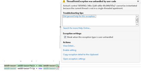 wpf current thread is not in a single threaded apartment stack overflow