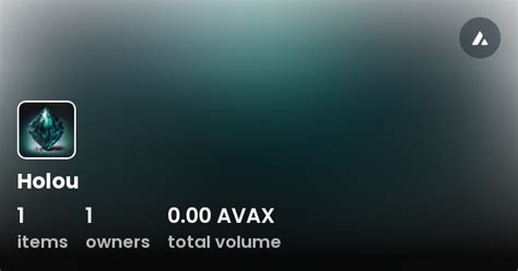 Holou Collection Opensea