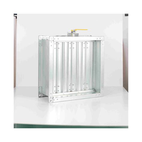 Conical Positioning Regulator Valve Manual Air Flow Control Duct Damper