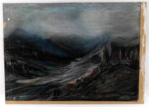 Sold Price Kris Einarsson Mid Century Impressionist Drawing April 4 0119 900 Am Edt