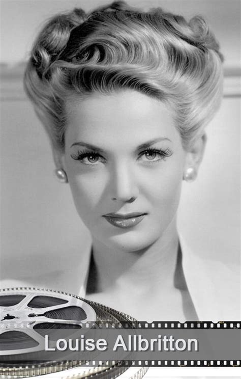 Louise Allbritton 1940s Hairstyles Vintage Hairstyles Hair Images
