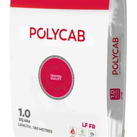 Polycab Lf Fr 180m Wires Wire Size 1 Sqmm At ₹ 1800roll In Raipur