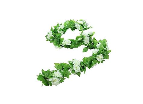 Ziem Guirlanda De Flores Falsas Flores Artificiais De Videira Pendurada Para Casamento Arco