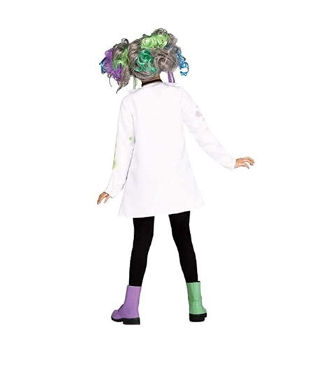 Lab Brat Doctor Nurse Mad Scientist Costume Girls 3 Sizes