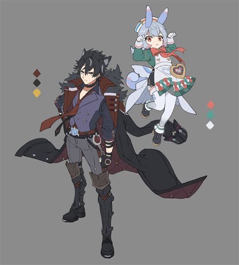 Wriothesley And Sigewinne Genshin Impact Drawn By Papajayjennygin2