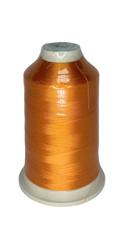 Fufu 5000m Embroidery Thread 534 Pumpkin Sew Simple Canberra