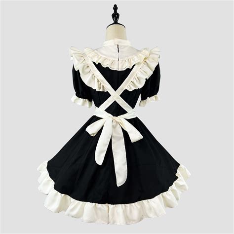 原创新品 日系秋叶原豪华女仆装 女仆服 Cosplay演出服 大码 阿里巴巴