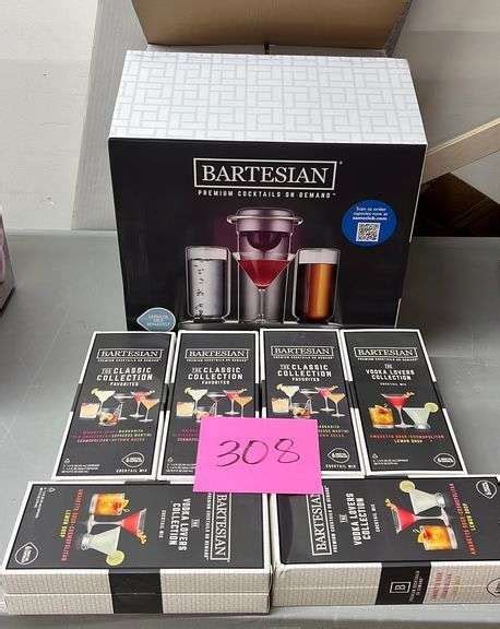 Bartesian Cocktails On Demand Machine W Flavors In Box Earls