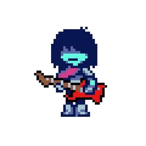 Deltarune Kris Battle Sprite Sprite Video Game Sprites Pixel Art