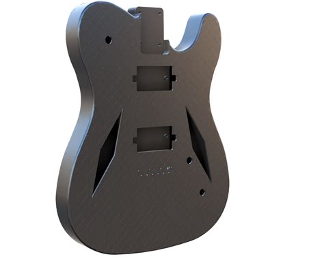 Stl File Thinline Telecaster Diamond 💎 ・3d Print Object To Download・cults