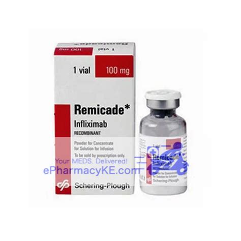 Remicade Infliximab 100mg 1s Epharmacy Kenya