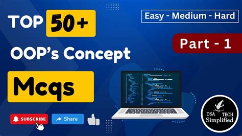Top 50 Oops Concept Mcqs Java And Cpp Dsatechsimplified Youtube
