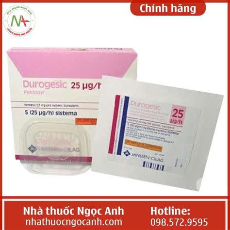 Thuốc Durogesic 25 µgh Dạng Miếng Dán Giá Bao Nhiêu Mua ở đâu