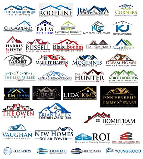 Roofing Logos And Designs
