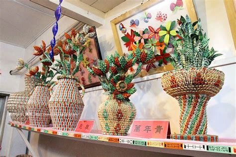 【彰化。紙藝館】四色牌摺紙藝術館、巧心巧手巧牌藝 熊の日々、偶々之美食旅記