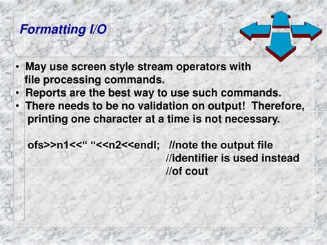 Ppt Efficient File Io Operations In C Using Streams And Overloading Powerpoint Presentation