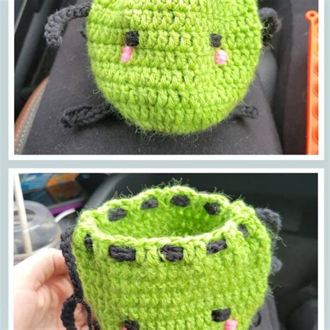Pattern Crochet Drawstring Junimo Pouch Stardew Valley Etsy