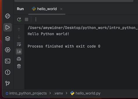 Amy Widner On Linkedin Hello Python World Its Traditional When Youre Learning Computer…