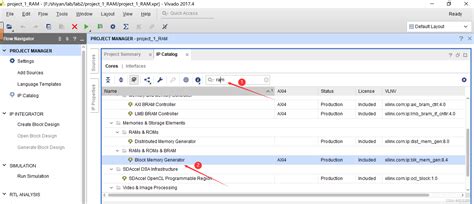 Fpga学习笔记四ram Ip核的使用ip核 Ram Coe激励 Csdn博客