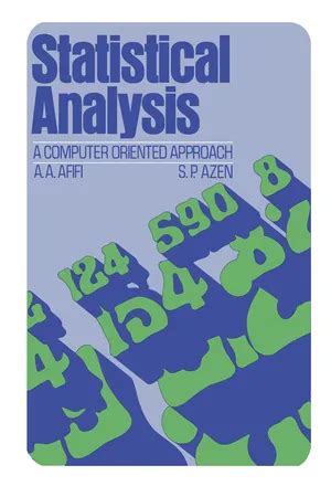 PDF Statistical Analysis By A A Afifi
