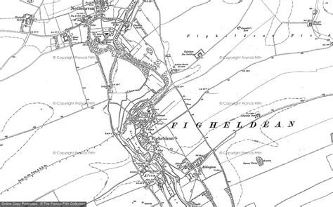 Old Maps Of Figheldean Wiltshire Francis Frith