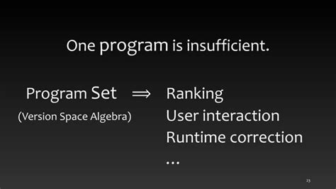 Microsoft Prose Sdk A Framework For Inductive Program Synthesis Ppt