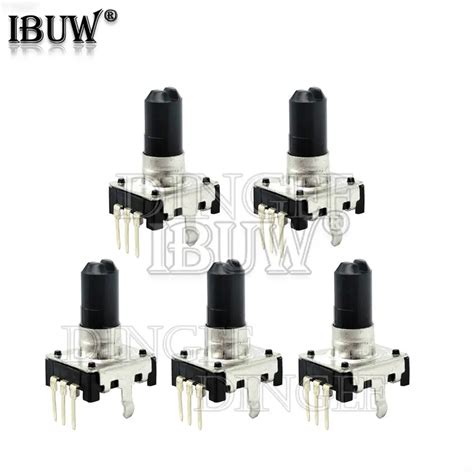 5pcs lot 360 degree rotary encoder tripod ec12 e12 audio encoder 3pin