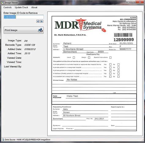 Request Form Scanning