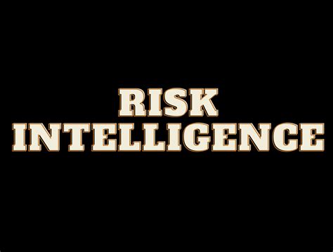 What Is Risk Intelligence