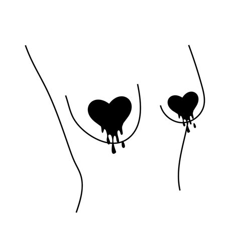 Naked Beautiful Woman Silhouette Isolated On White Background Intimate