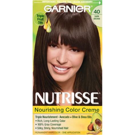 Garnier Nutrisse Nourishing Color Creme 40 Dark Brown Wholesale
