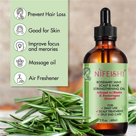 Rosemary Oil For Hair Growth 202 Oz Scalp And Hair Strengthening Oil