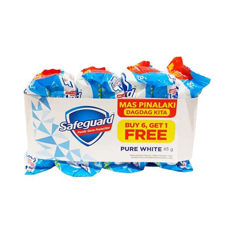 Safeguard Soap Pure White 55g 6 1