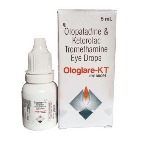 Olopatadine Hydrochloride Ketorolac Eye Drops At ₹ 170piece