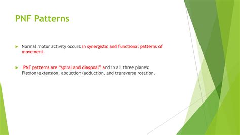 Solution Pnf Patterns Studypool