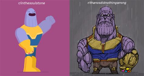 つ ‿‿ ༽つ When You Realize That The Best Shitposts Are In The Soul Stone