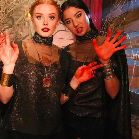 Adeline And Abbey Behind The Scenes📽️️ Weird Sisters Chilling Adventures