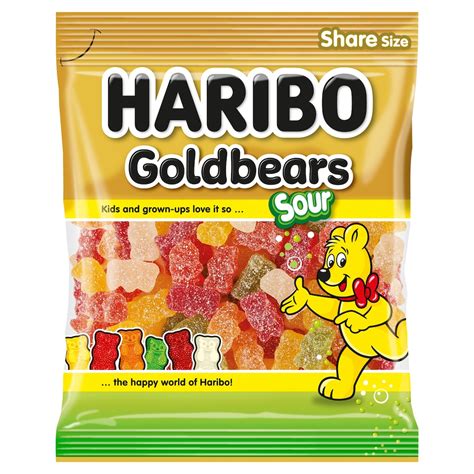 Haribo Sour Goldbears 175g Tesco Groceries