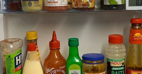 Someone Was Asking Me For Sauce So Heres The Condiment Section Of My