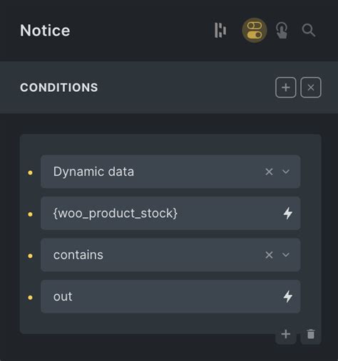 No Bug Conditions To Showhide Element Based On Woo Stock In Variable Products Isnt Working