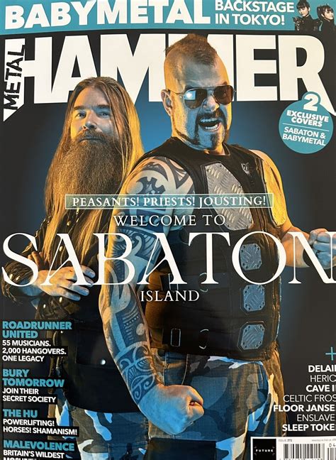 Metal Hammer Magazine Issue 372 March 2023 Sabaton Yourcelebritymagazines