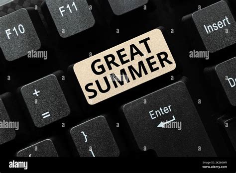 Textüberschrift Für Einen Großartigen Sommer Word For Have Fun Good Sunshine Gehen Sie Zum
