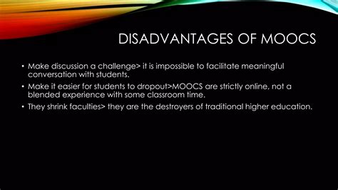 Mooc S In A Classroom Ppt