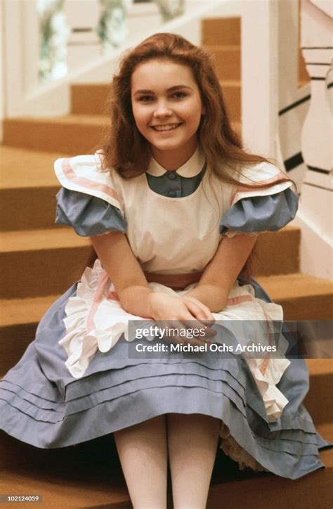 Actress Fiona Fullerton In A Scene From The Movie Alices Adventures