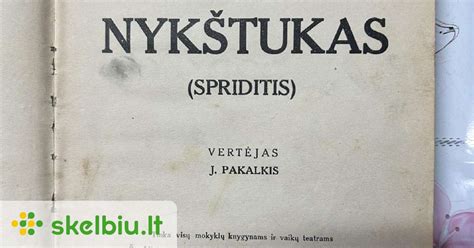 Nykštukas 1923 M Skelbiult