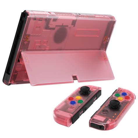 Extremerate Cherry Pink Custom Full Set Shell For Nintendo Switch Oled Gamingcobra