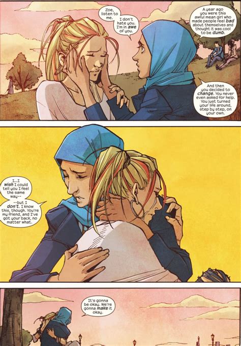 Ms Marvel Issue 16 Addresses Zoe And Nakias Relationship The Geekiary