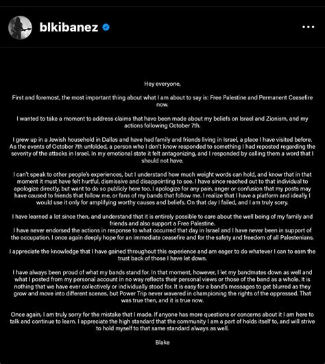 Blake Ibanez Speaks Out On Recent Controversy Rhardcore