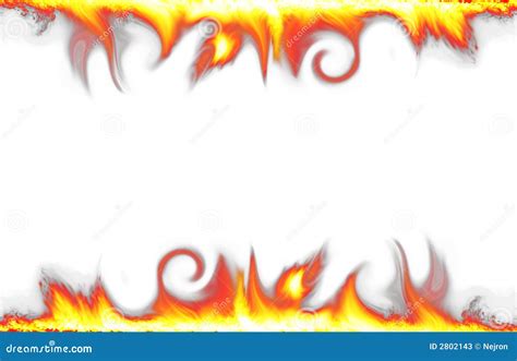 Flames Clip Art Border